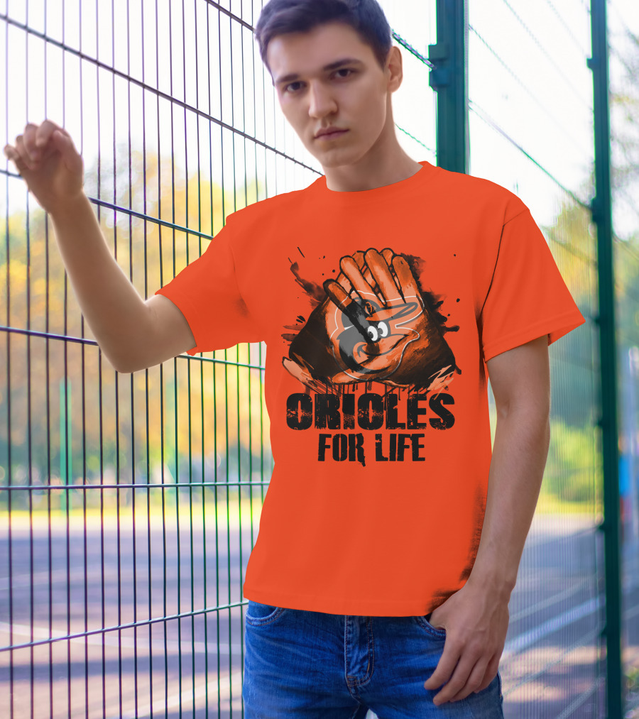 Oriioles For Life Baltimore Orioles T-Shirt