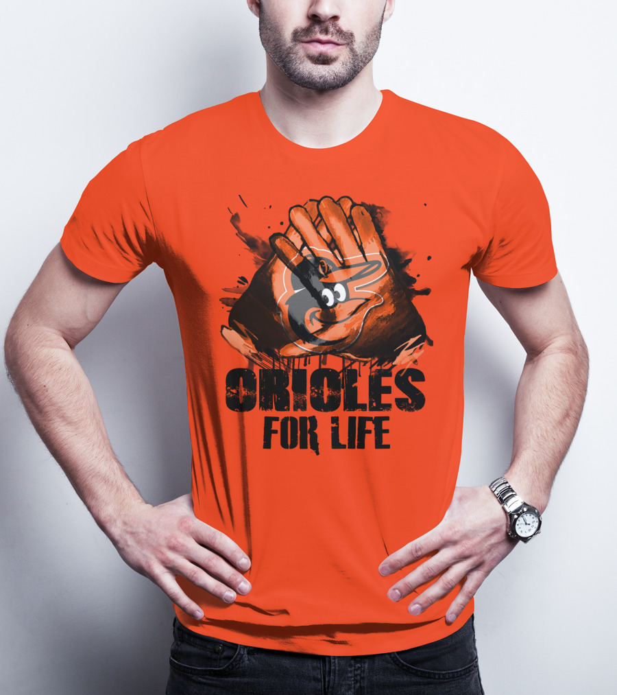 Oriioles For Life Baltimore Orioles T-Shirt