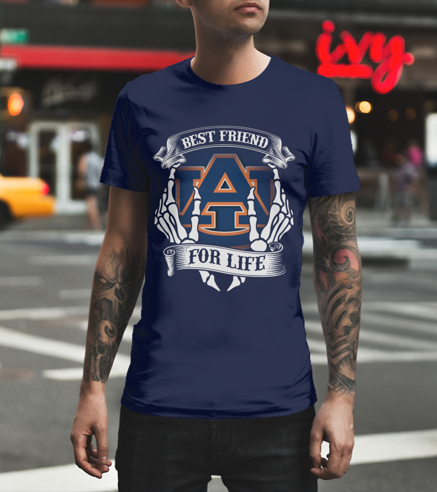 Best Friend For Life Auburn Tigers T-Shirt