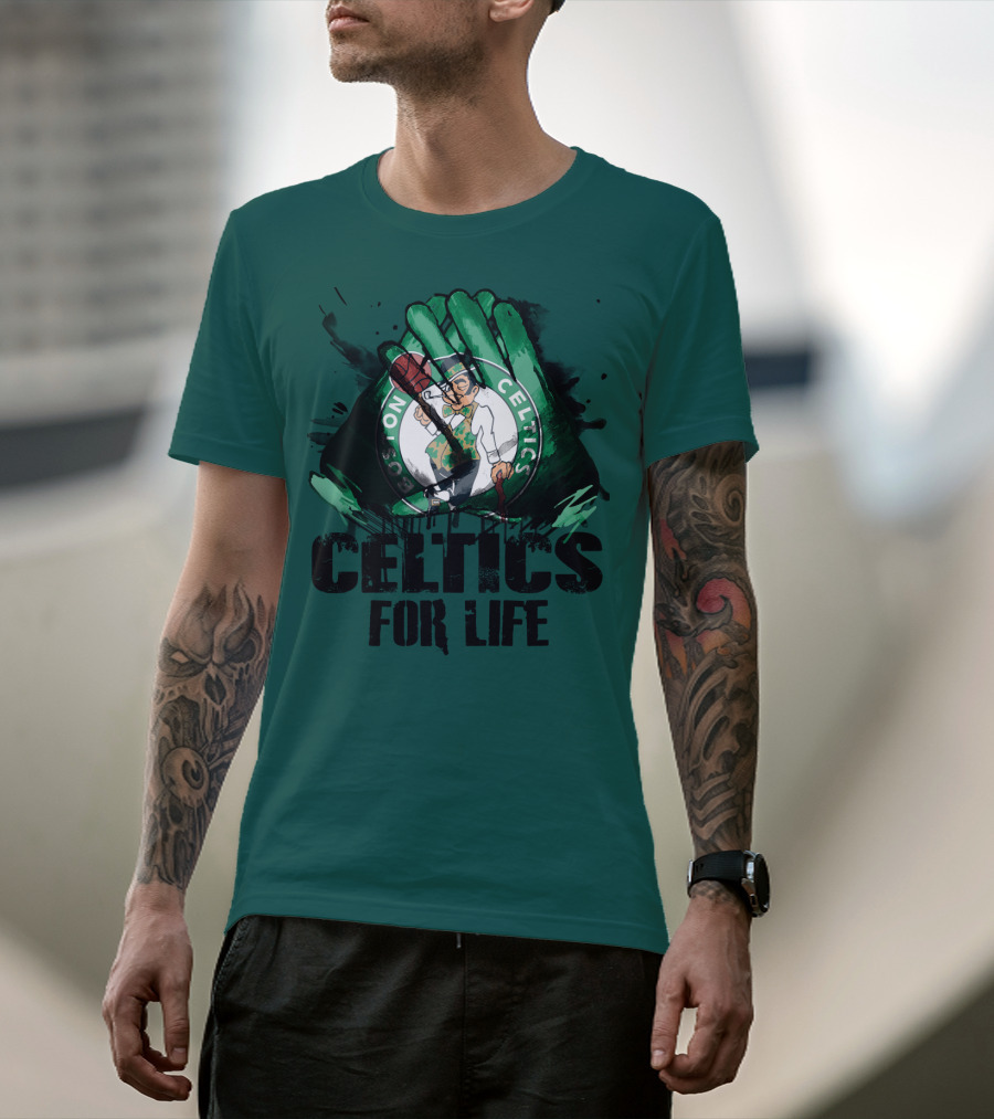 Boston Celtics For Life T-Shirt