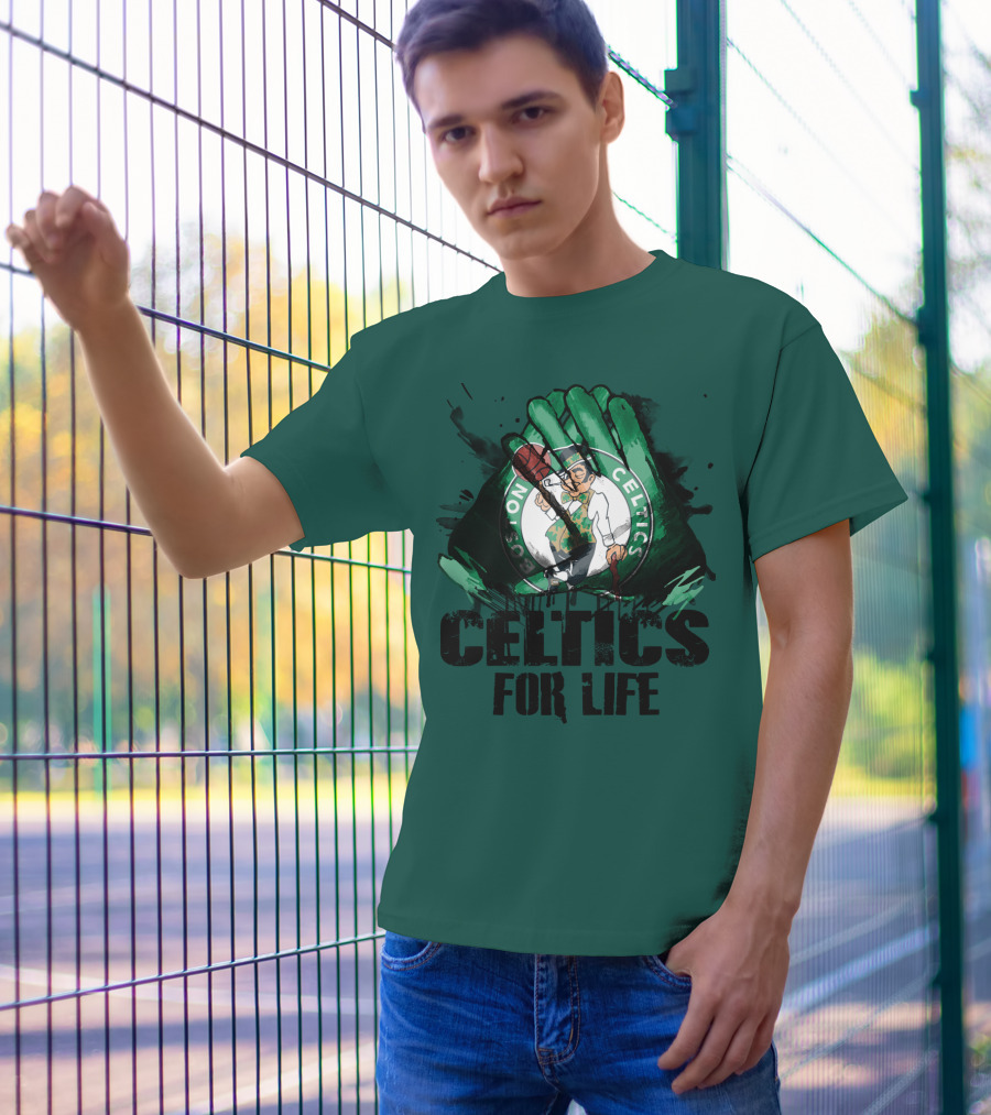 Boston Celtics For Life T-Shirt