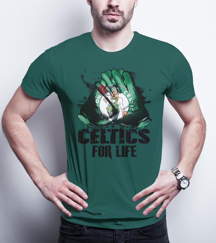 Boston Celtics For Life T-Shirt