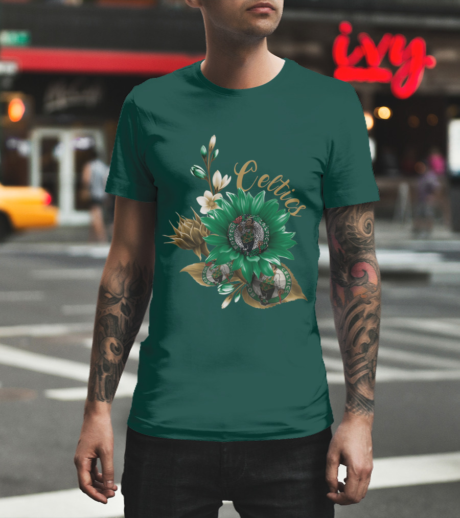Celtics Boston Celtics Floral T-Shirt