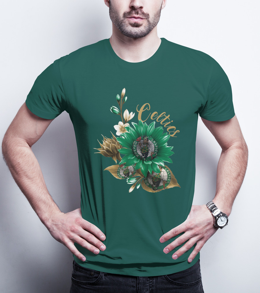 Celtics Boston Celtics Floral T-Shirt