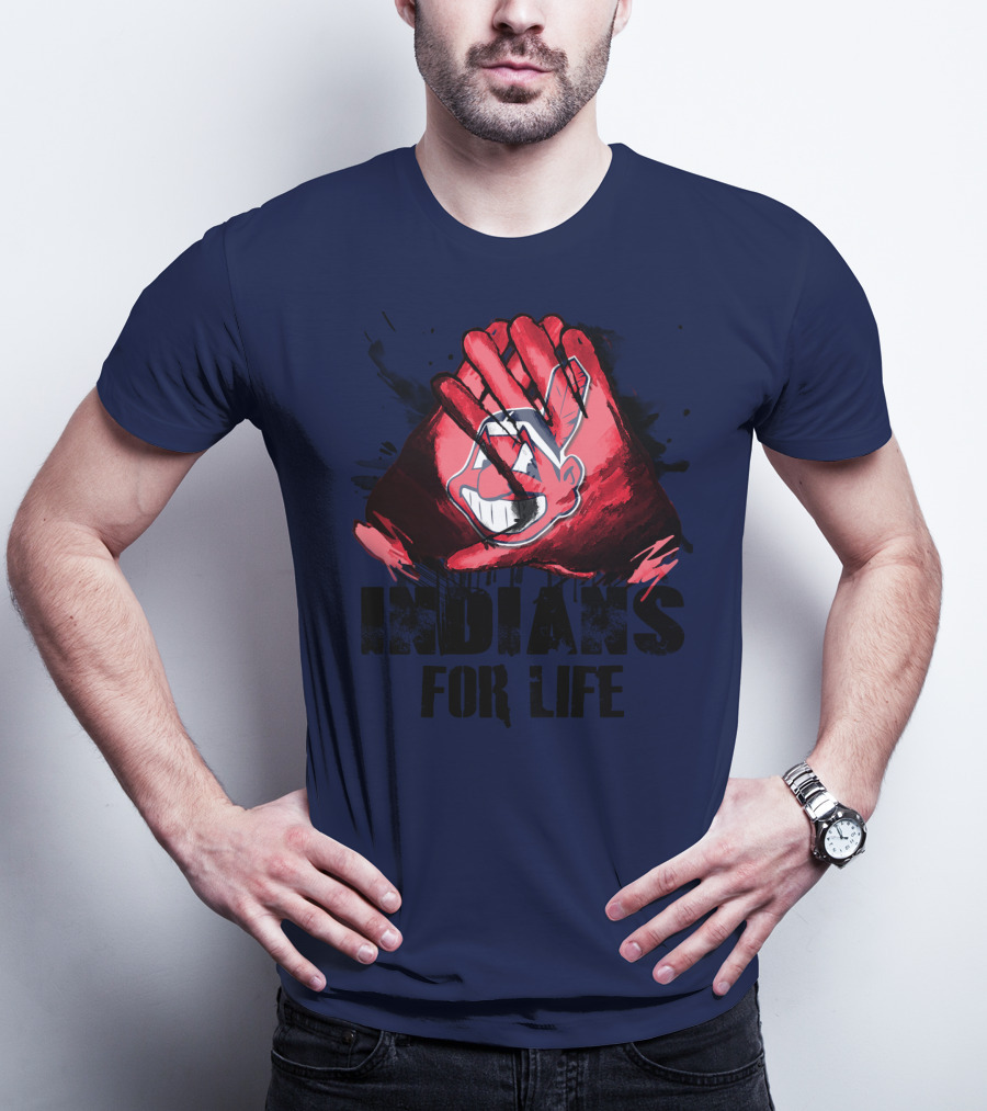 Cleveland Indians For Life T-Shirt