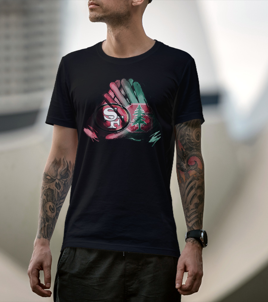 49ers And Cardinal For Life T-Shirt