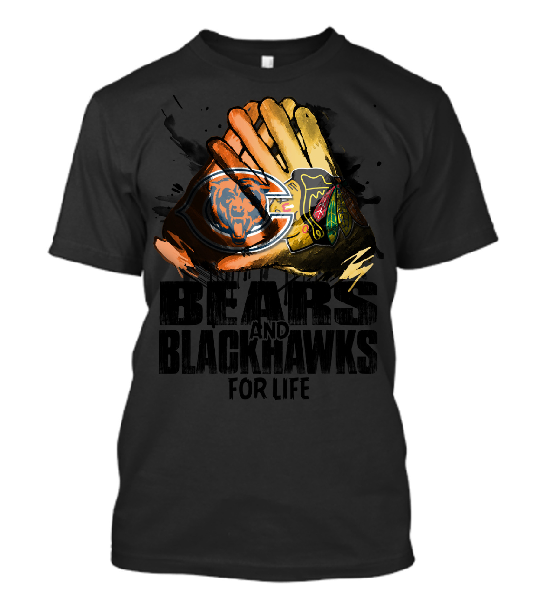 Bears And Blackhawks For Life Fol 006 T-Shirt