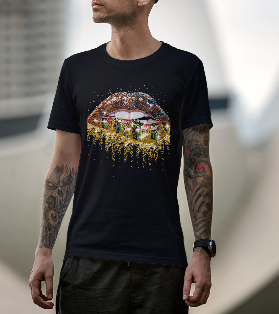 Lip Chicago Blackhawks Lips T-Shirt
