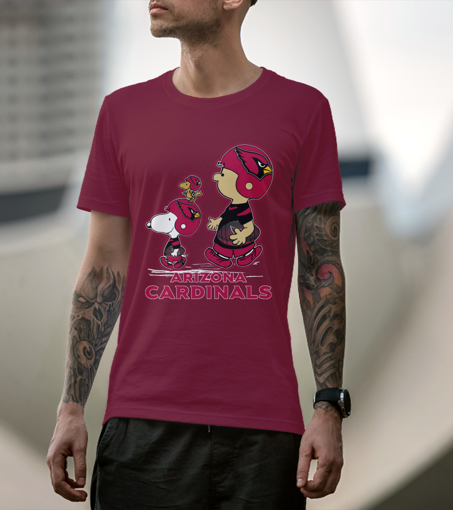 Arizona Cardinals Snpfootball Characters T-Shirt