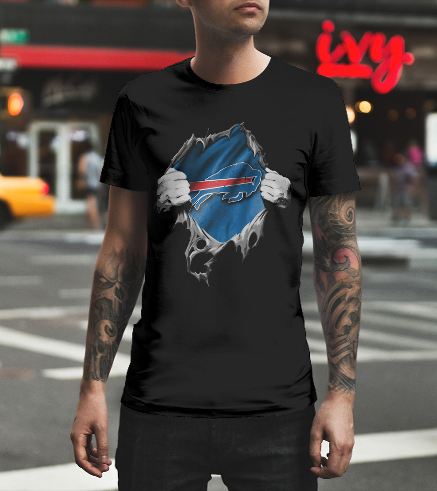 Buffalo Bills Torn Flesh T-Shirt