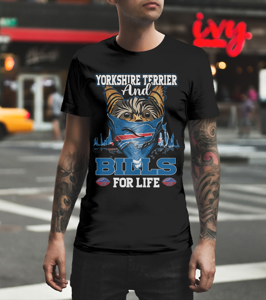 Yorkshire Terrier And Bills For Life T-Shirt