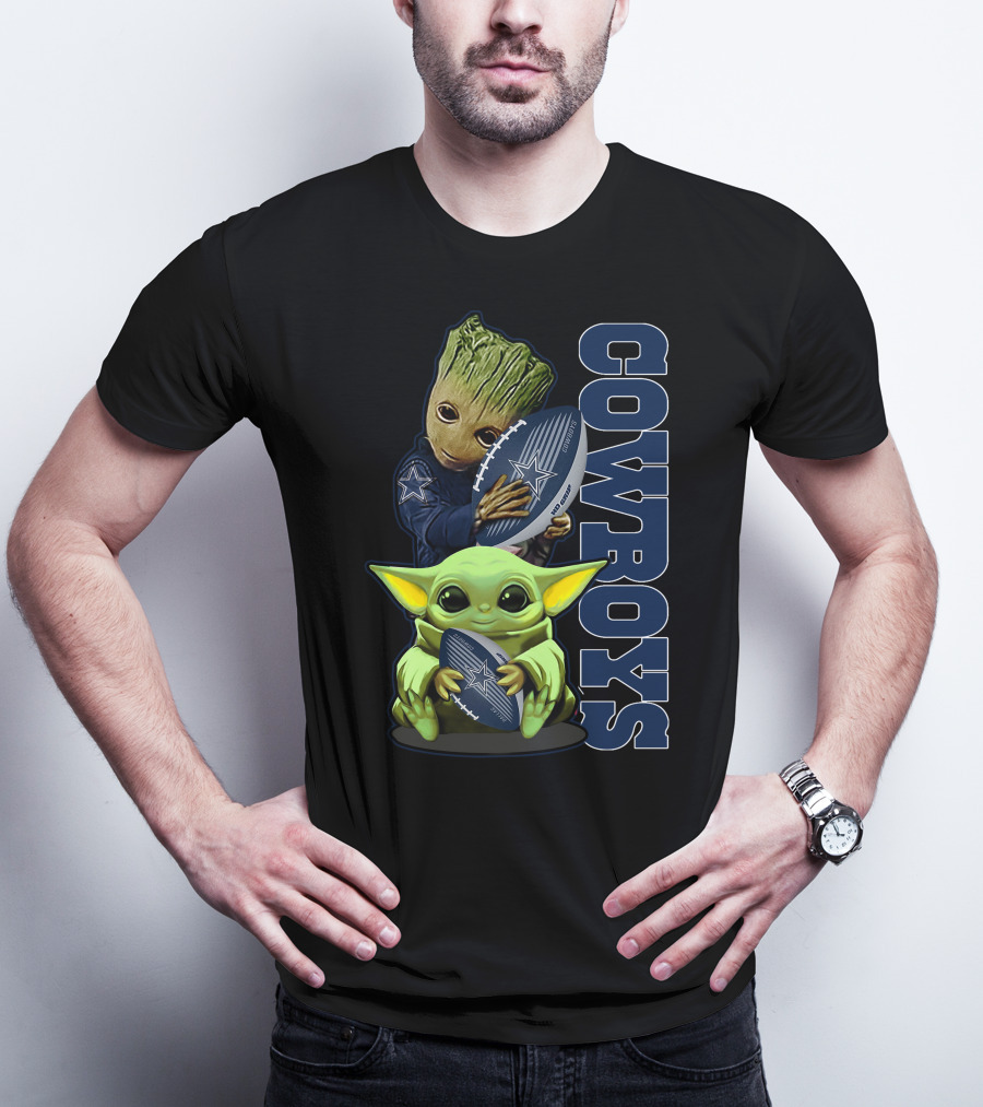 Cowboys Grzd Dallas Cowboys Football Featuring Popular Characters T-Shirt
