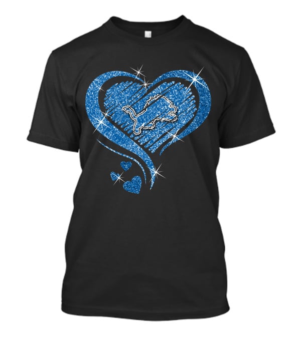 Heart Diamond Lions Sparkle T-Shirt