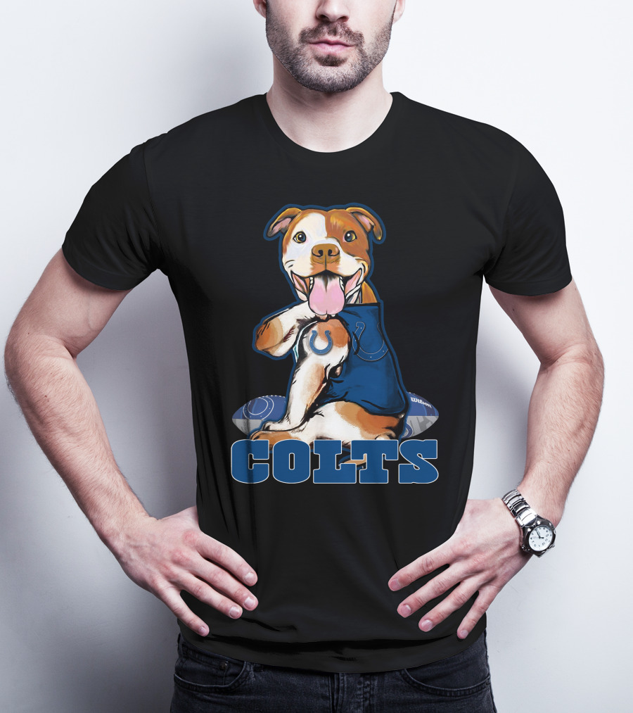 Pittbull Colts Indianapolis Football T-Shirt