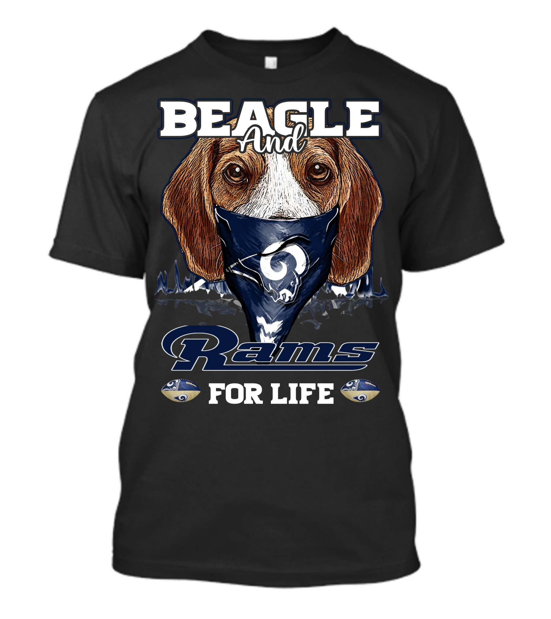 Beagle And Rams For Life T-Shirt