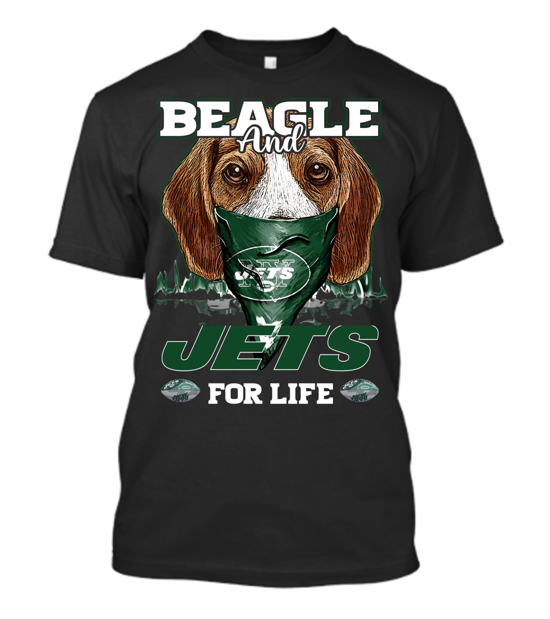 Beagle And Jets For Life T-Shirt