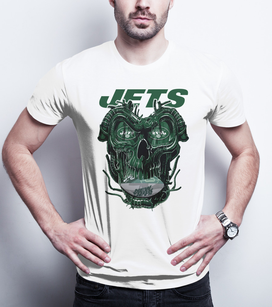 Jets Dragonskull New York Football T-Shirt