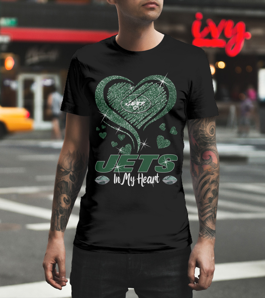 Jets In My Heart New York T-Shirt