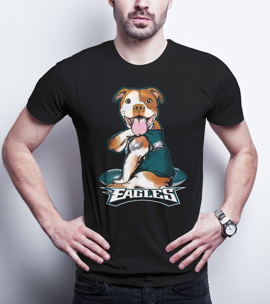 Pittbull Eagles Football Philadelphia T-Shirt