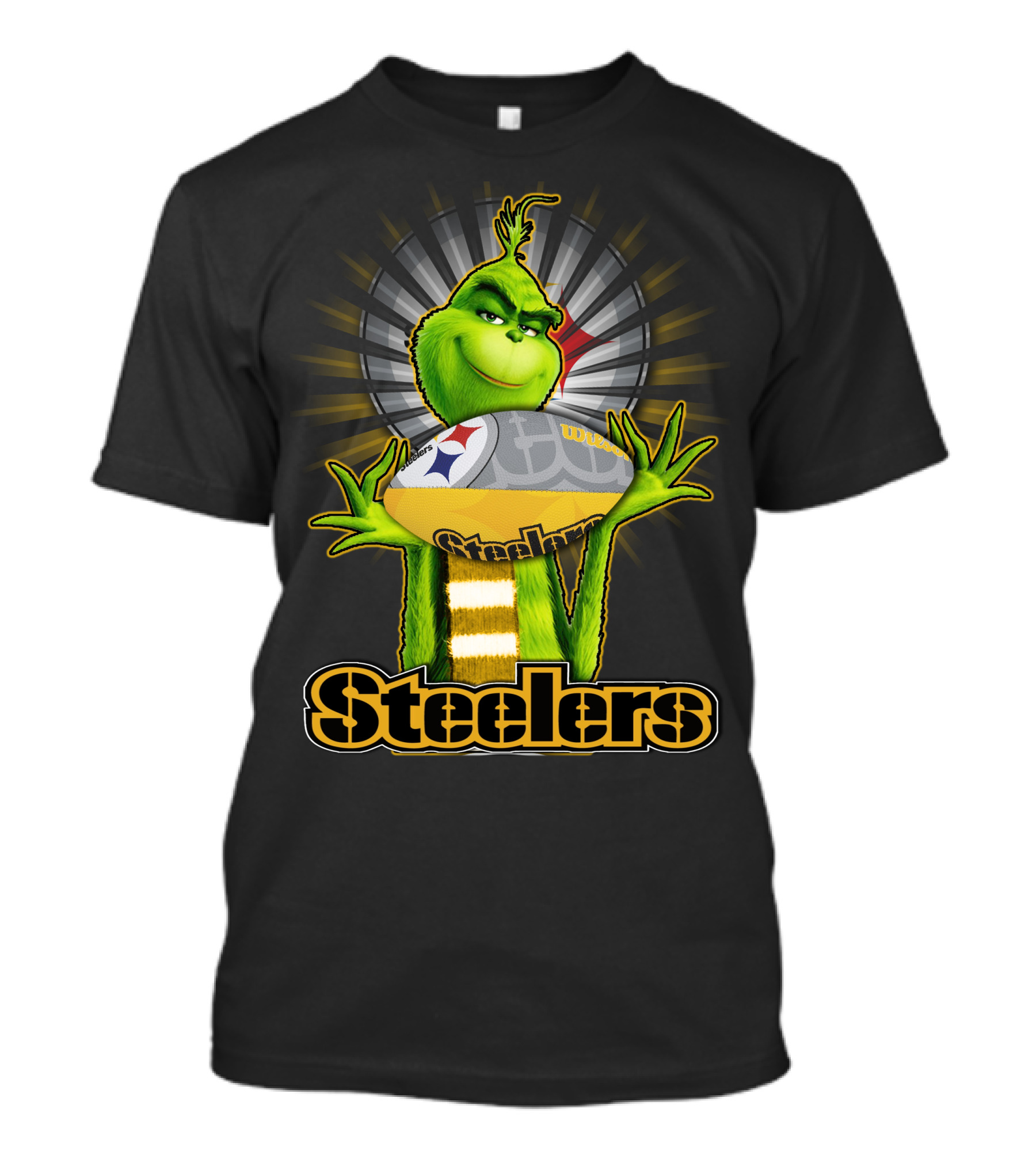 Grinch Steelers Football Fan T-Shirt