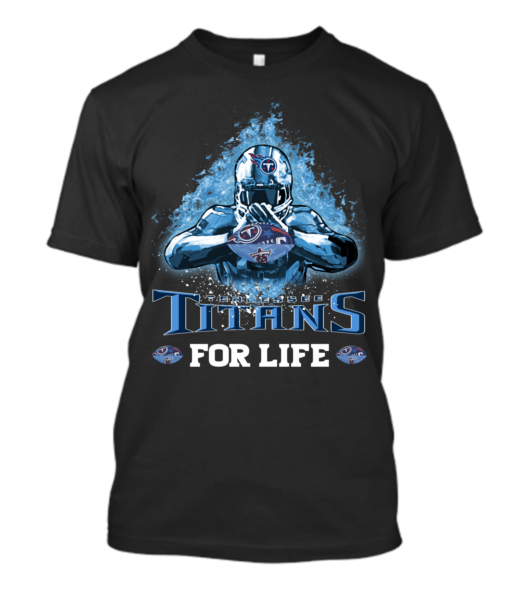 Tennessee Titans For Life NFL Football Fan Spirit T-Shirt