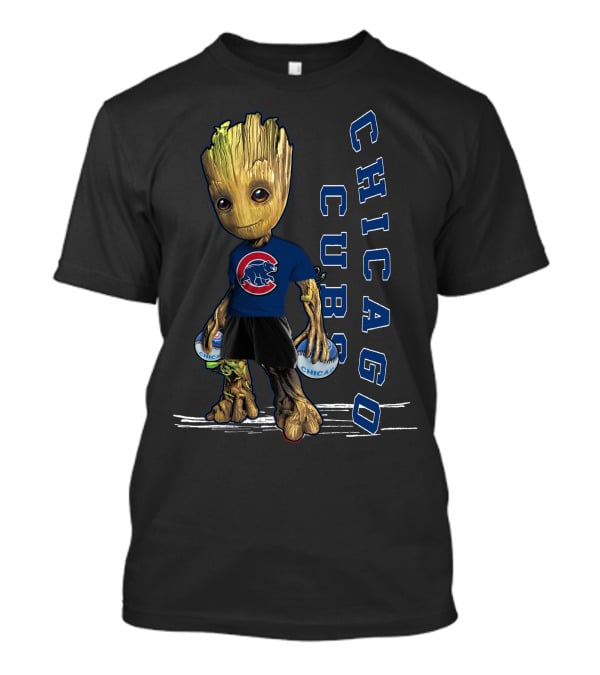 Groot Chicago Cubs Baseball Team Fan T-Shirt