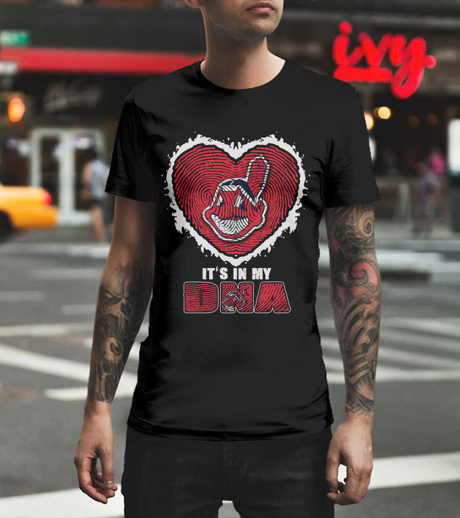 It's In My DNA Cleveland Indians T-Shirt