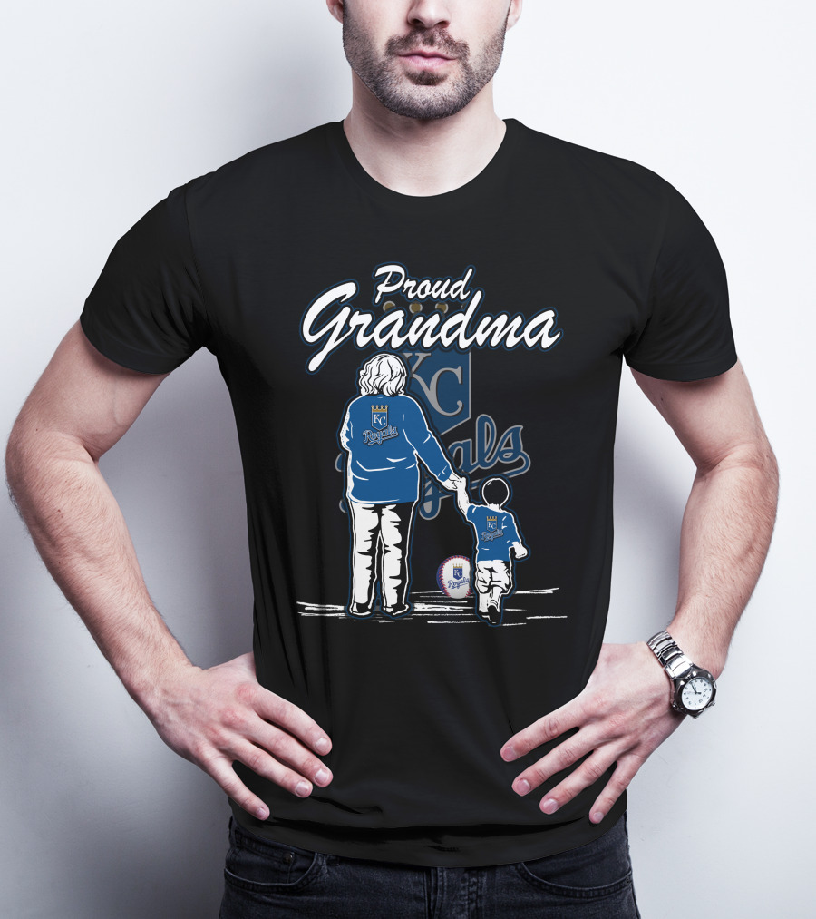 Proud Grandma Kansas City Royals KC Royals T-Shirt