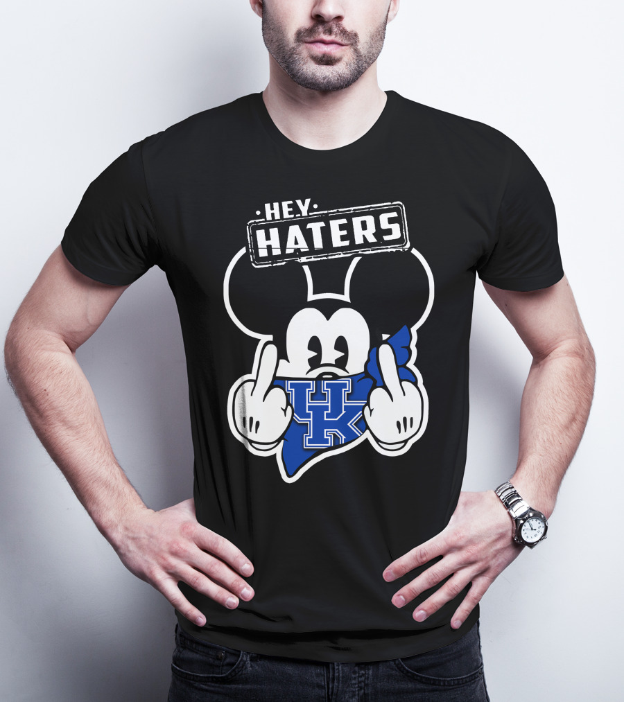 Hey Haters Mick Kentucky Wildcats T-Shirt