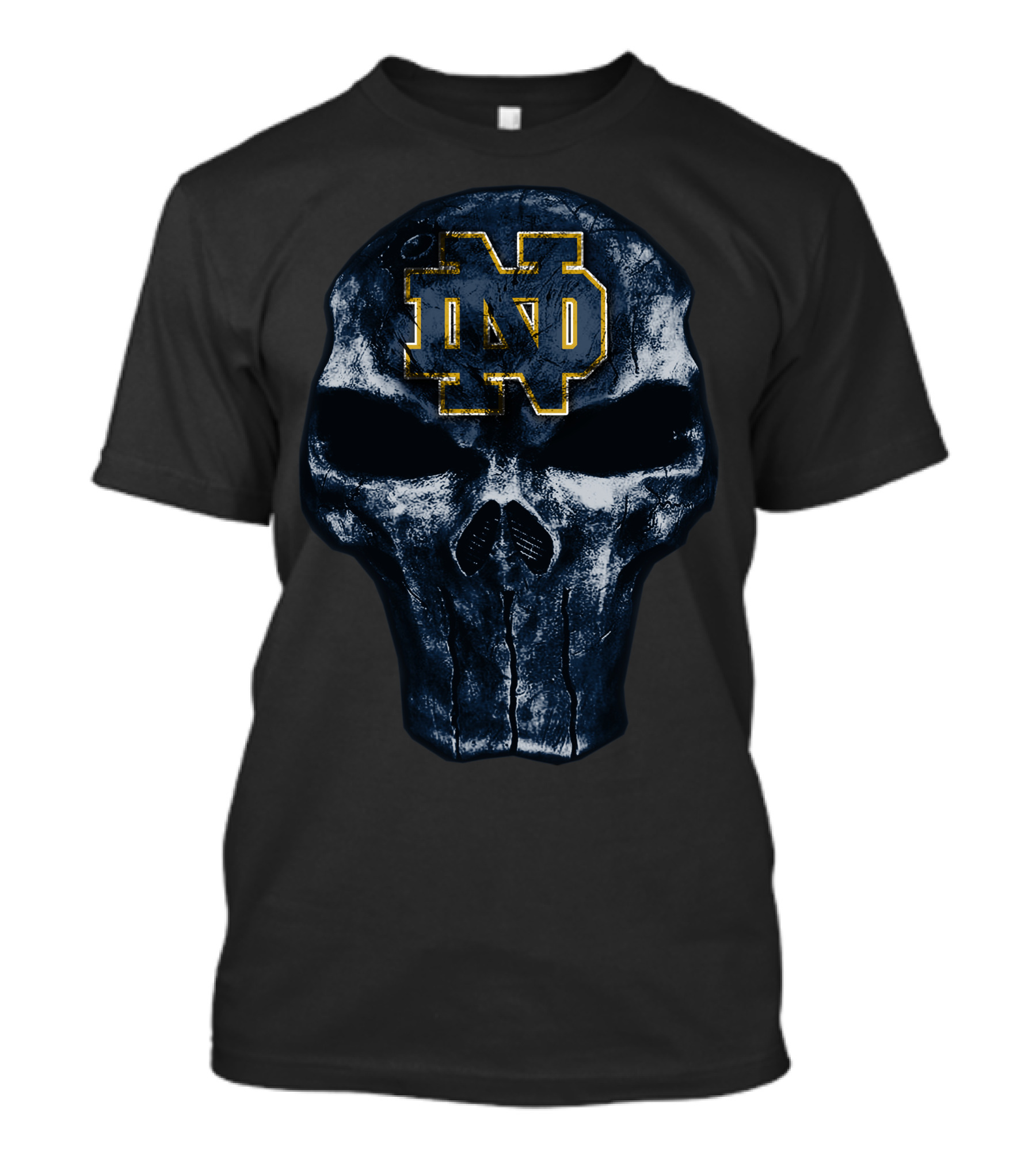 Notre Dame Fighting Irish ND Skull Emblem T-Shirt