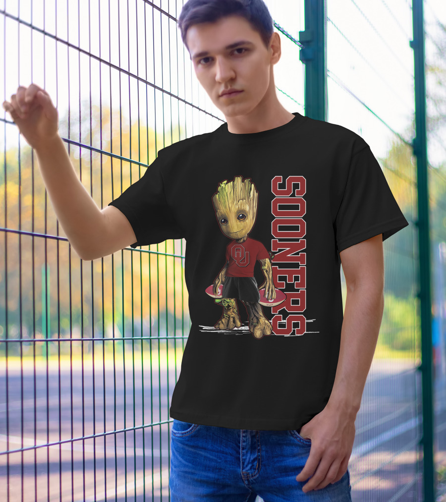 Groot Sooners OU Fan T-Shirt