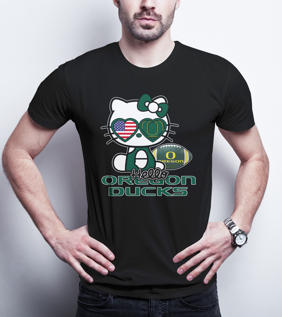 Hello Oregon Ducks T-Shirt