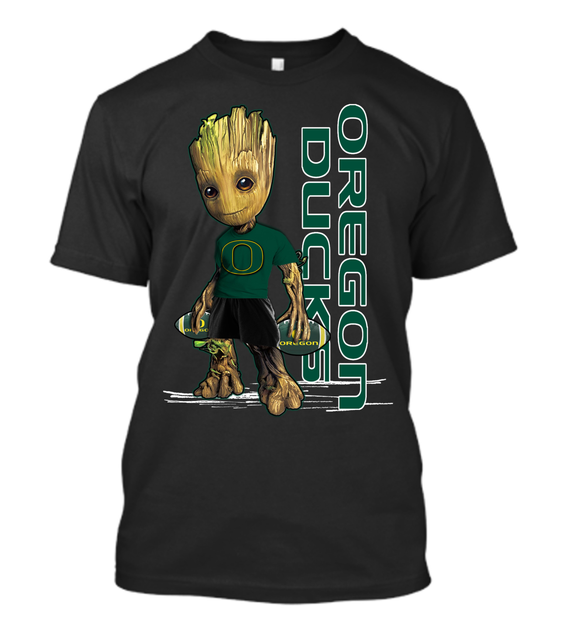Groot Oregon Ducks Football T-Shirt