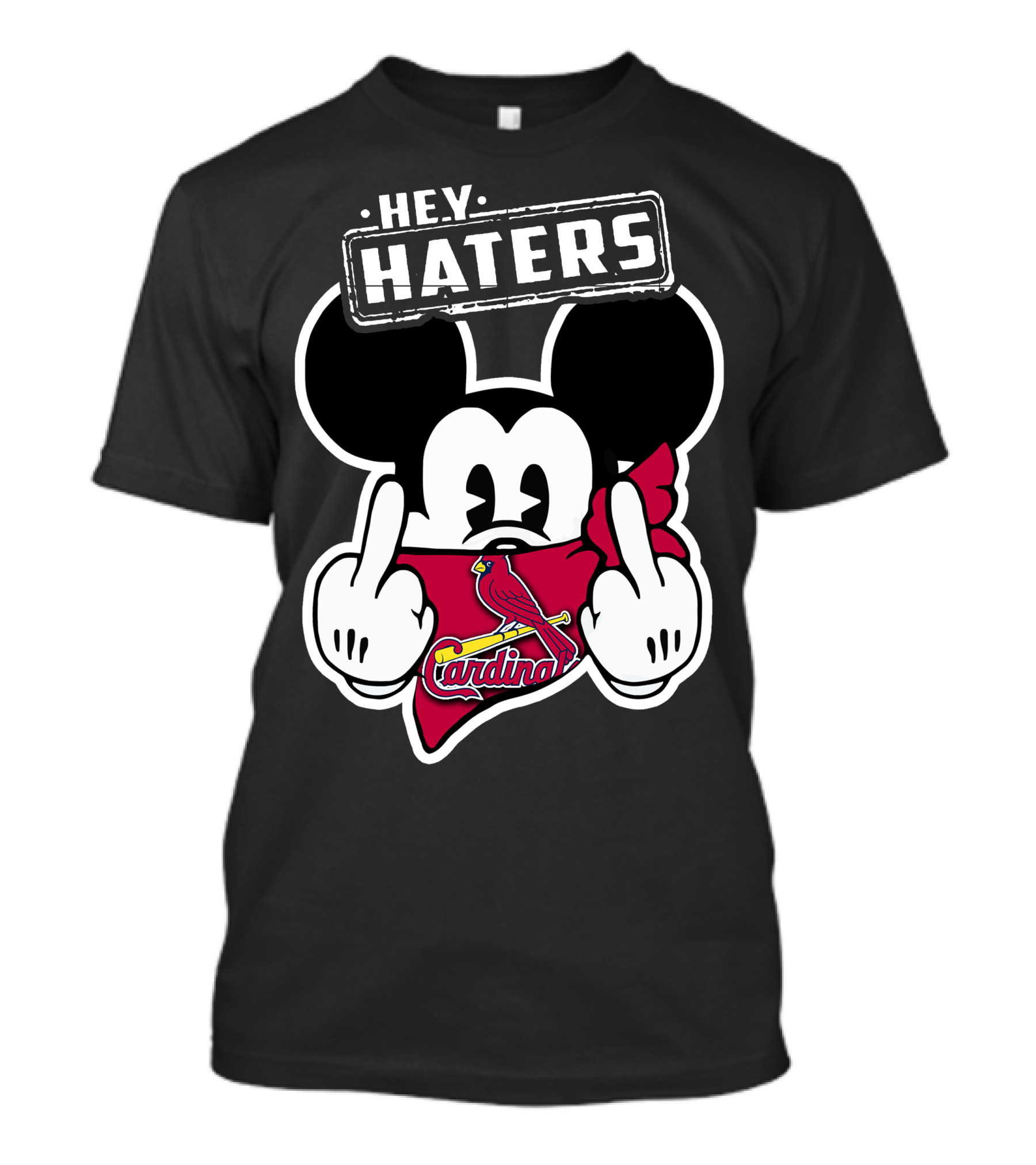 Hey Haters Mick St. Louis Cardinals T-Shirt