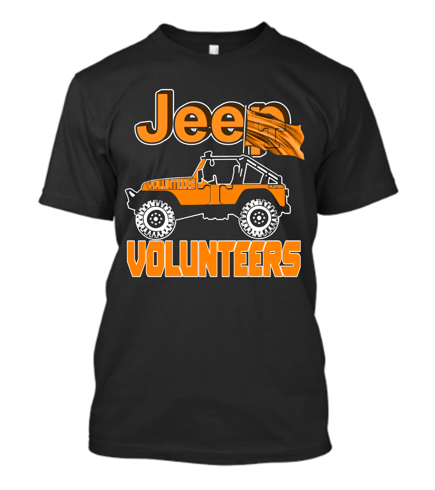 Jeep Tennessee Volunteers Off-Road Team Spirit T-Shirt