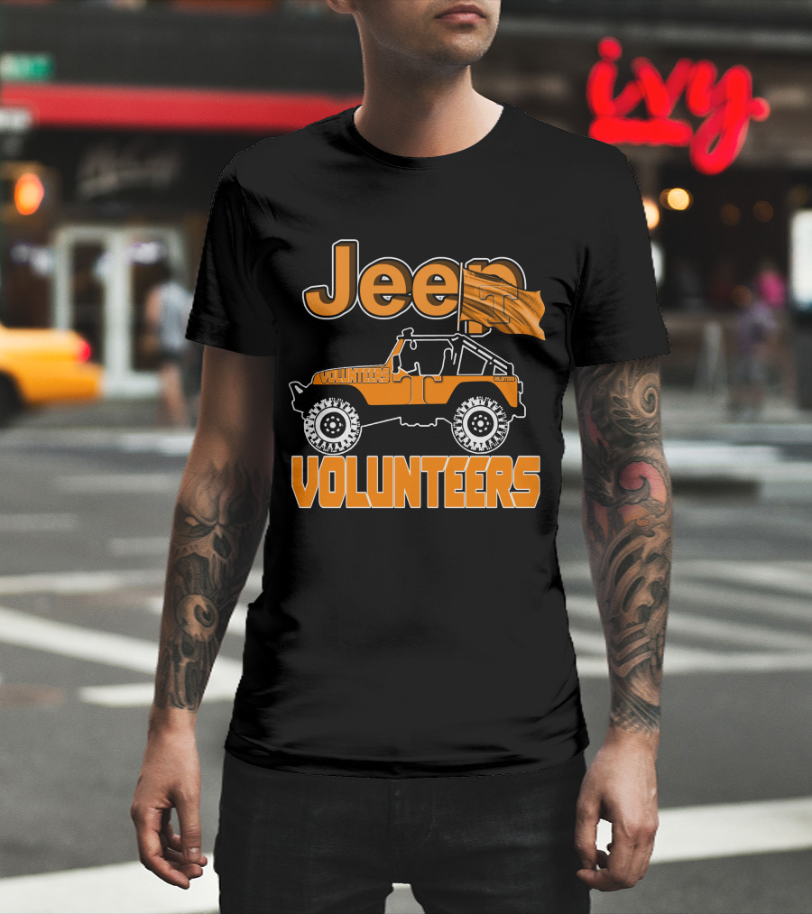 Jeep Tennessee Volunteers Off-Road Team Spirit T-Shirt