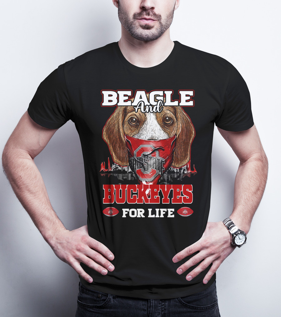 Beagle And Buckeyes For Life Ohio State T-Shirt