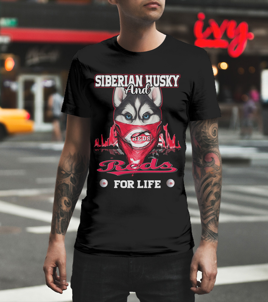 Siberian Husky And Reds For Life T-Shirt