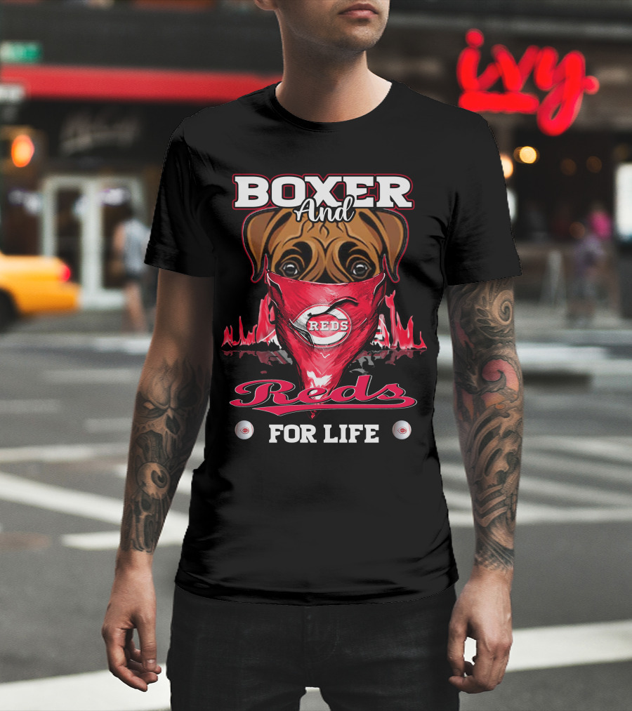 Boxer And Reds For Life T-Shirt