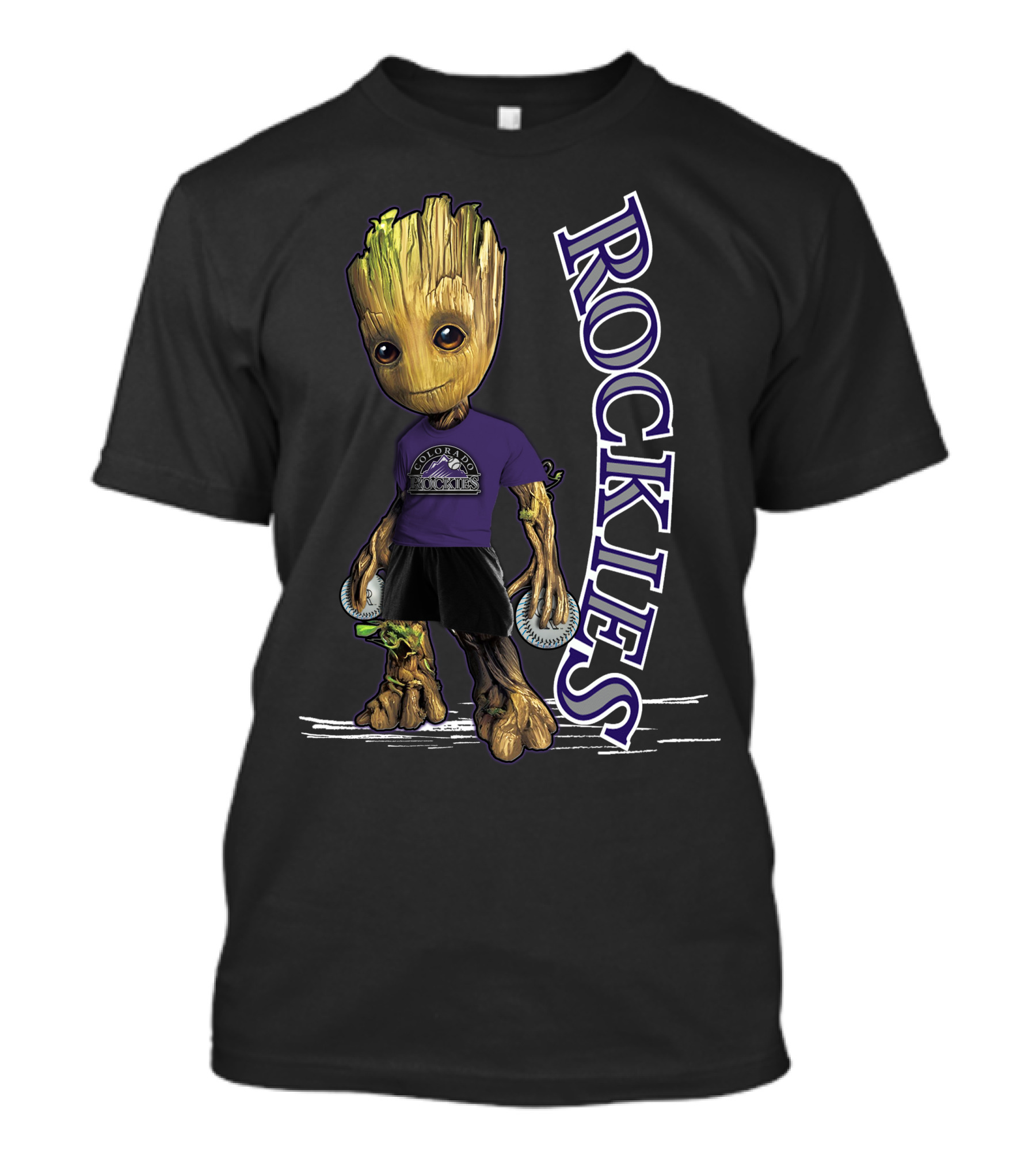 Groot Colorado Rockies Rockies T-Shirt