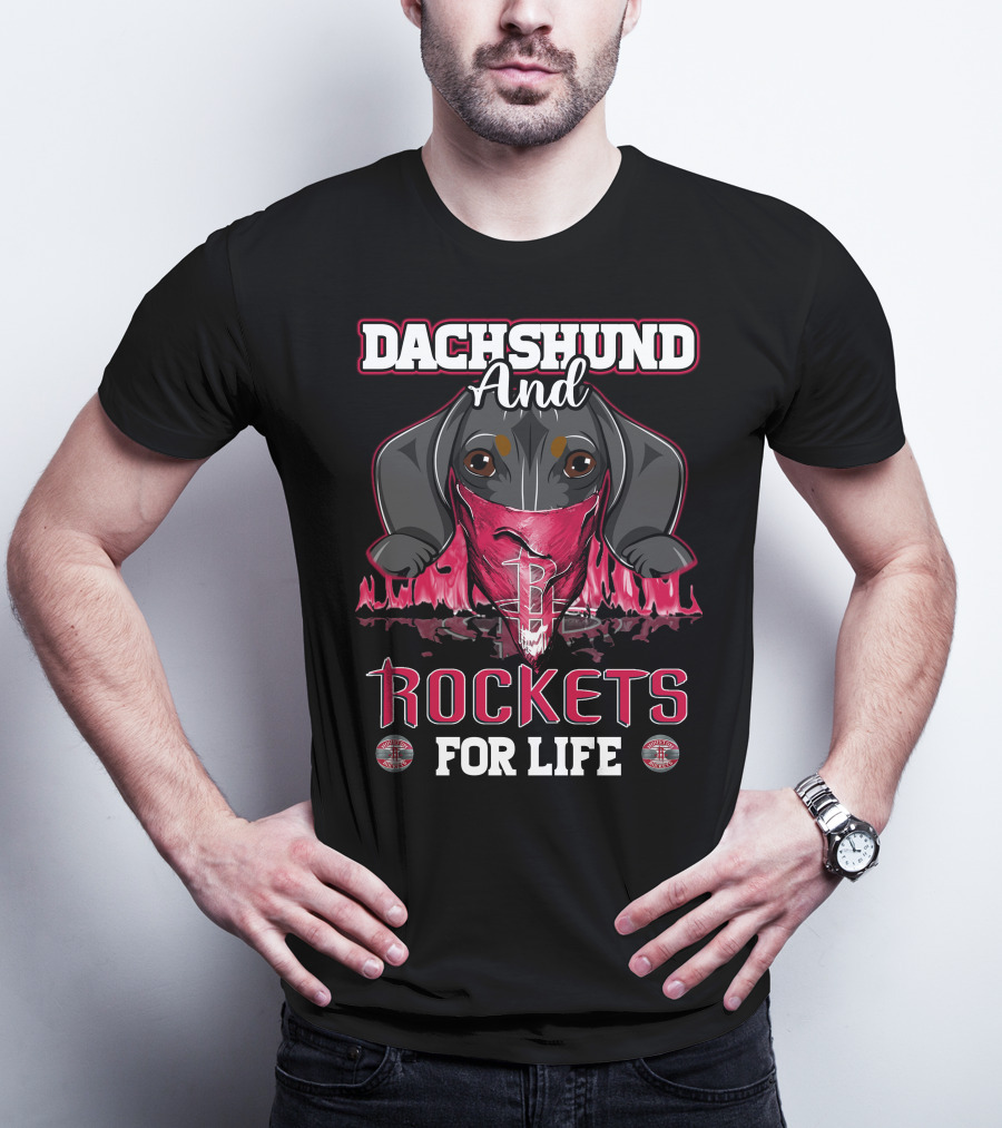 Dachshund And Rockets For Life T-Shirt