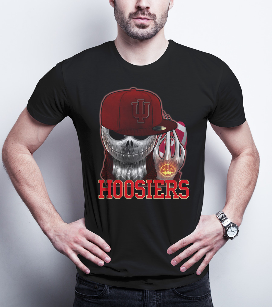 Jackskull Hoosiers Indiana University T-Shirt