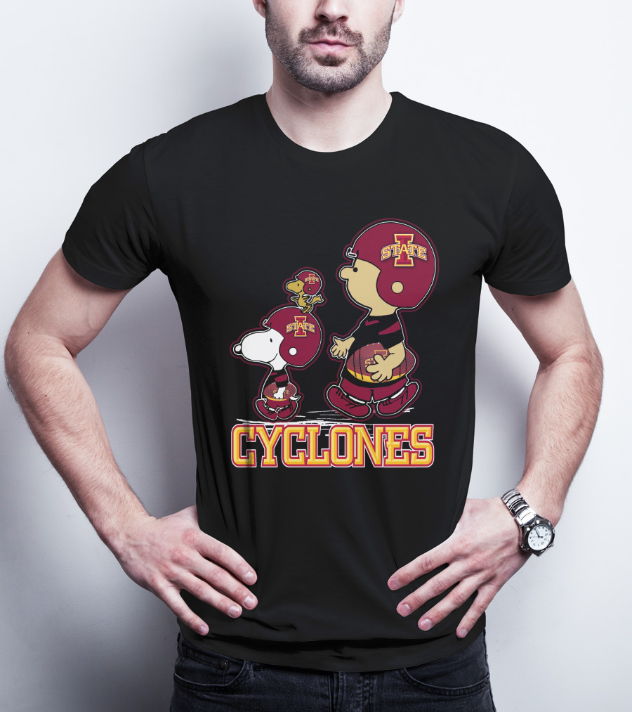 Snpfootball Cyclones Iowa State Peanuts Collection T-Shirt