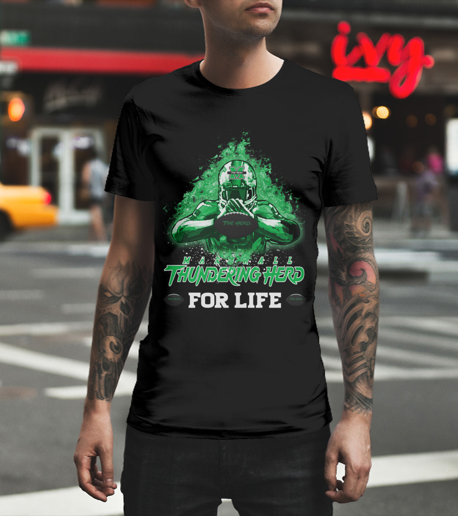 Marshall Thundering Herd The Herd For Life T-Shirt