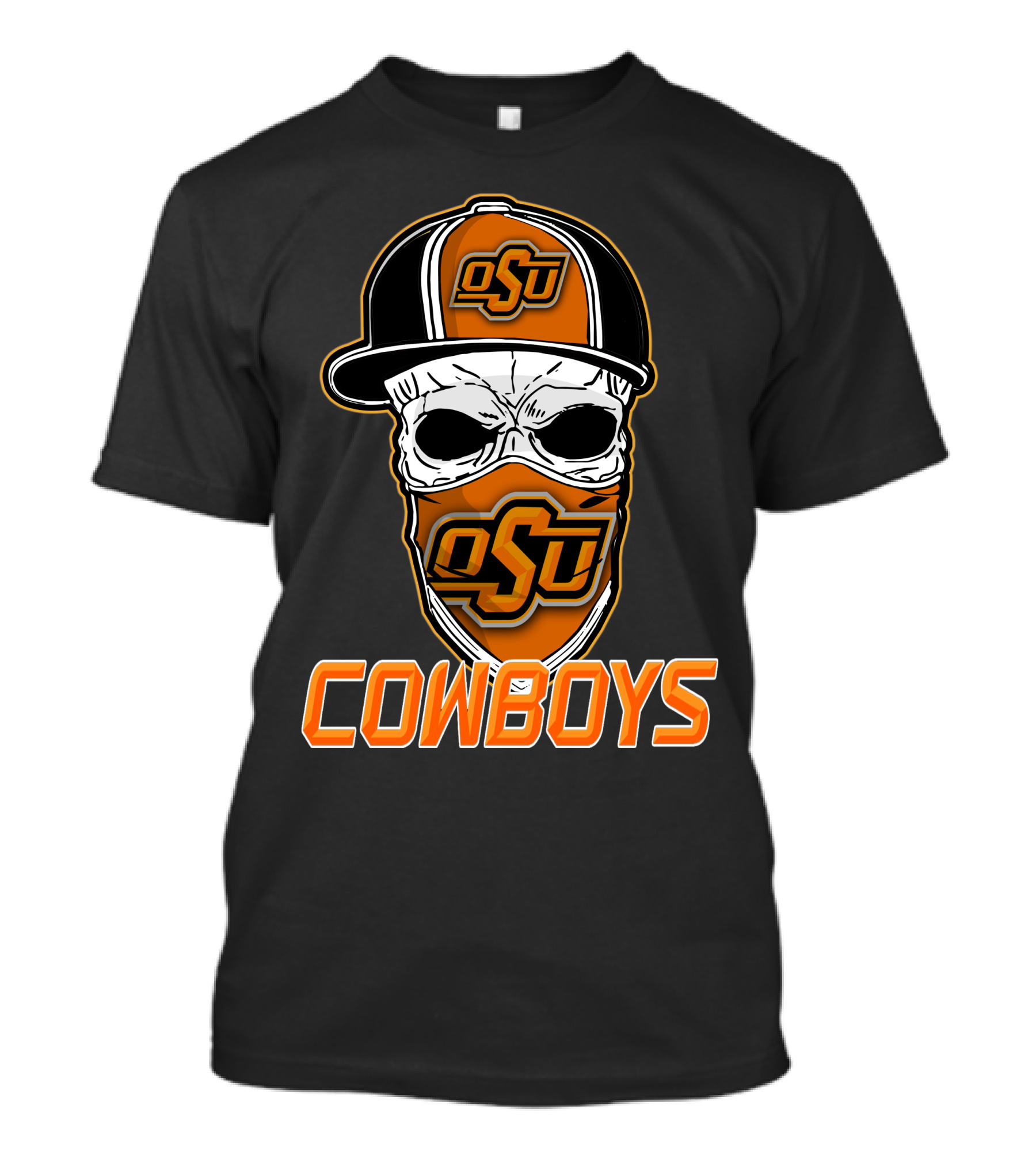 OSU Skull Hat Cowboys T-Shirt