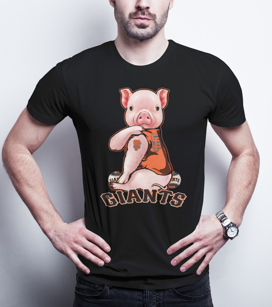 San Francisco Giants Pig Baseball Fan T-Shirt