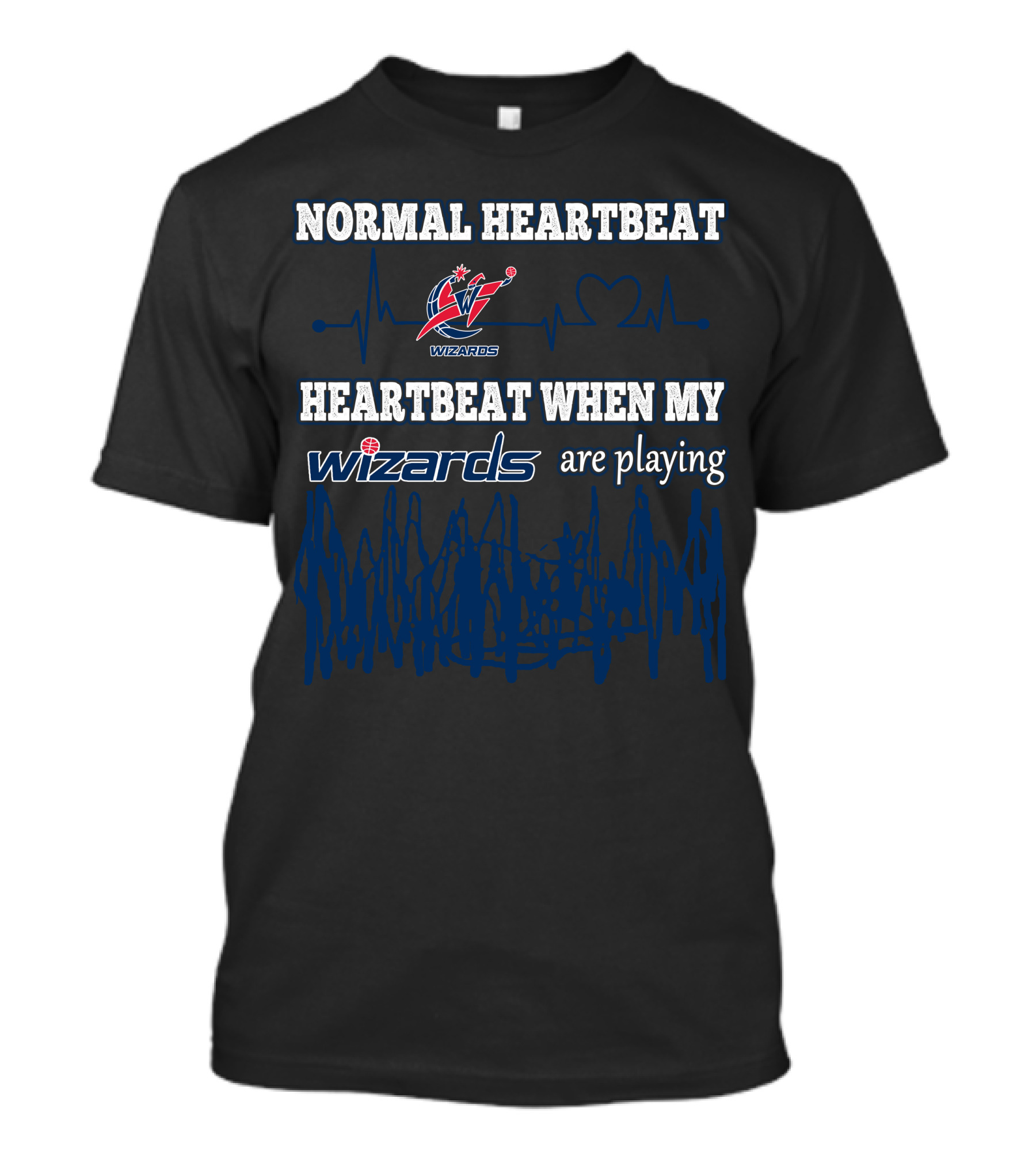 Normal Heartbeat Wizards Heartbeat When My Wizards Are Playing T-Shirt