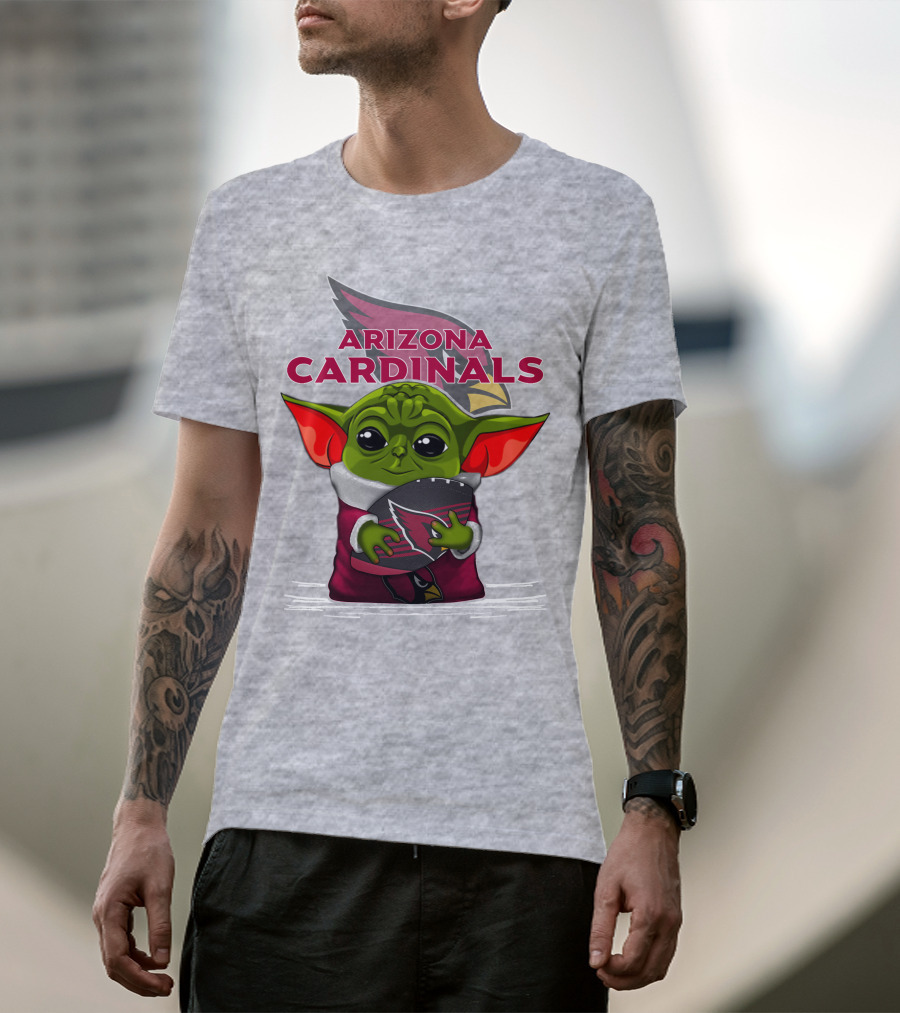 Arizona Cardinals Yoda Football Fan T-Shirt