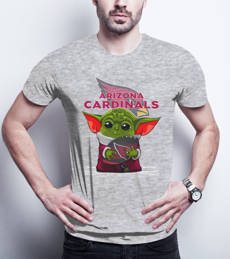 Arizona Cardinals Yoda Football Fan T-Shirt