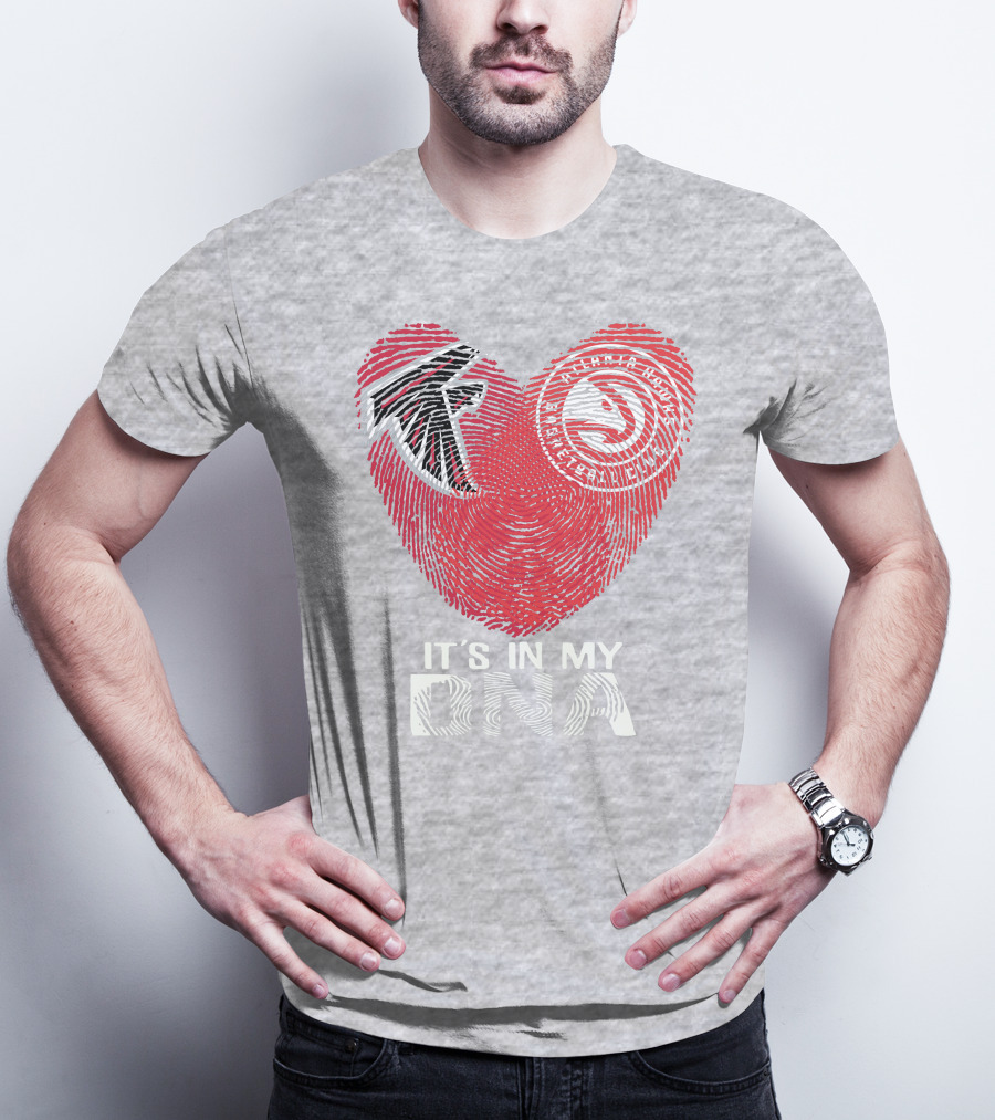 Atlanta Falcons It's In My Dna Heart T-Shirt